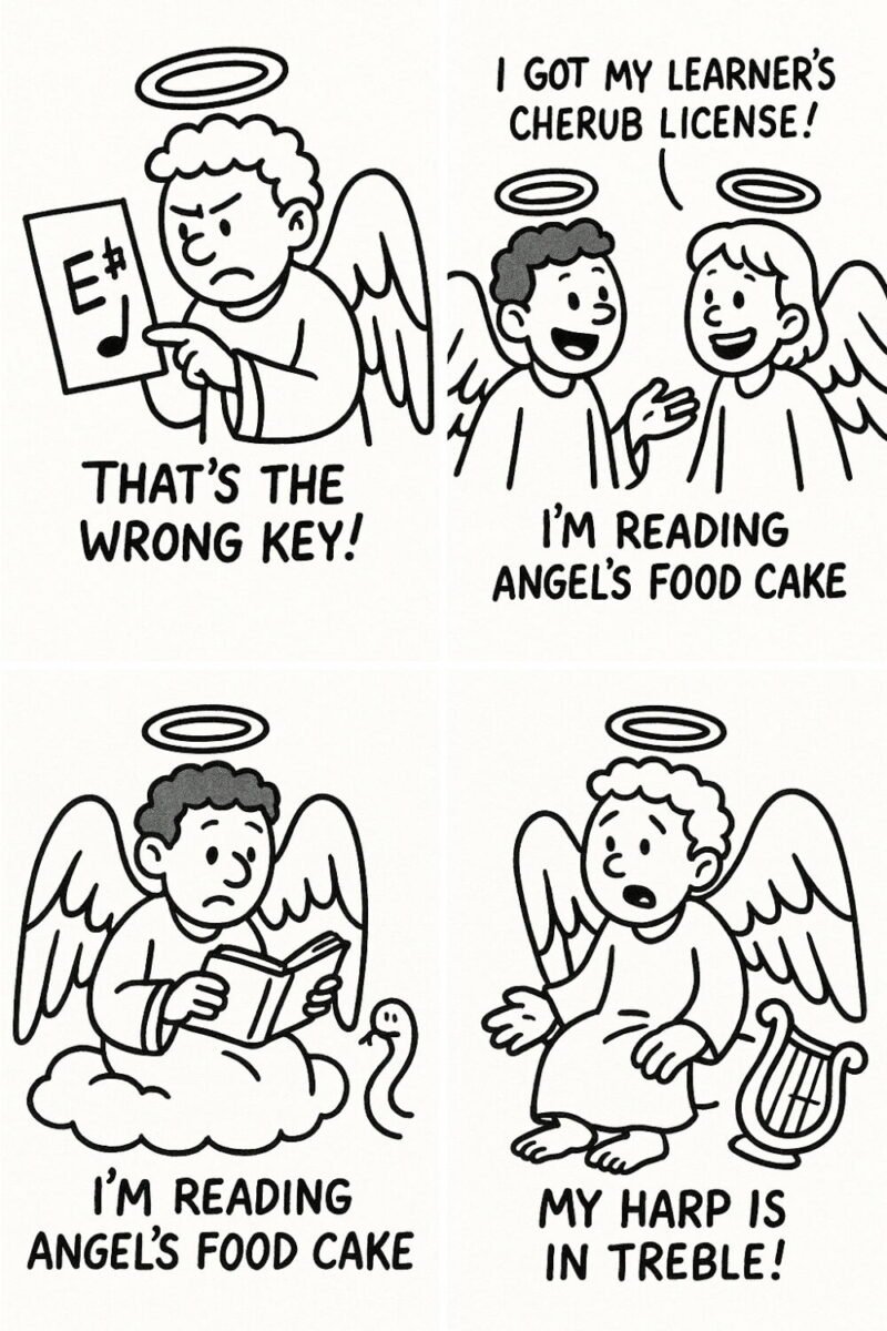 171+ Angel Puns & Jokes to Lift Your Spirits - Bluenote Puns