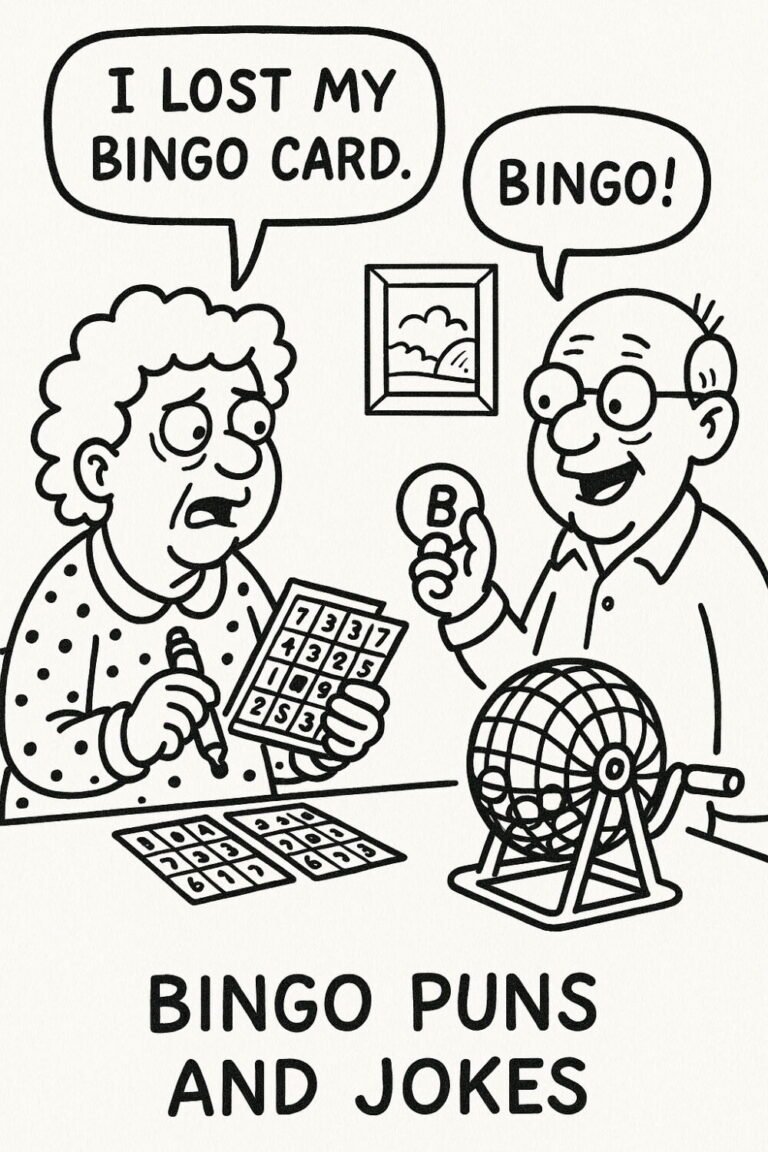 350+ Funny Bingo Puns and One-Liners to Amp Up Your Game Night ...