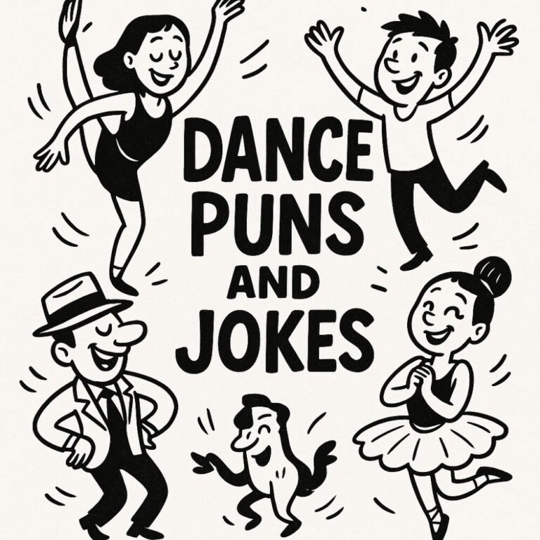 150+ Dance Puns & Jokes: One-Liners to Keep You Moving - Bluenote Puns