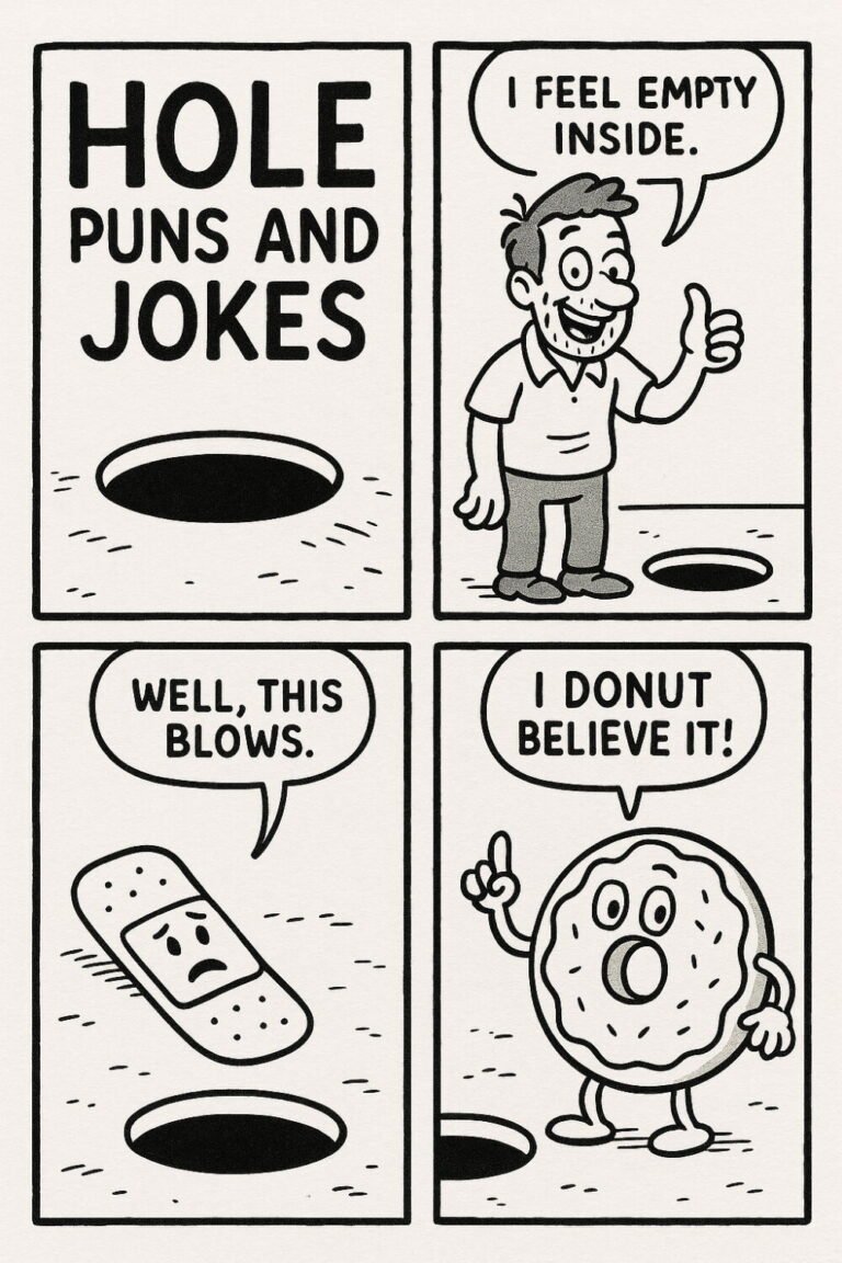 135+ Hole Puns & Jokes—A Deep Dive into Hole Humor - Bluenote Puns