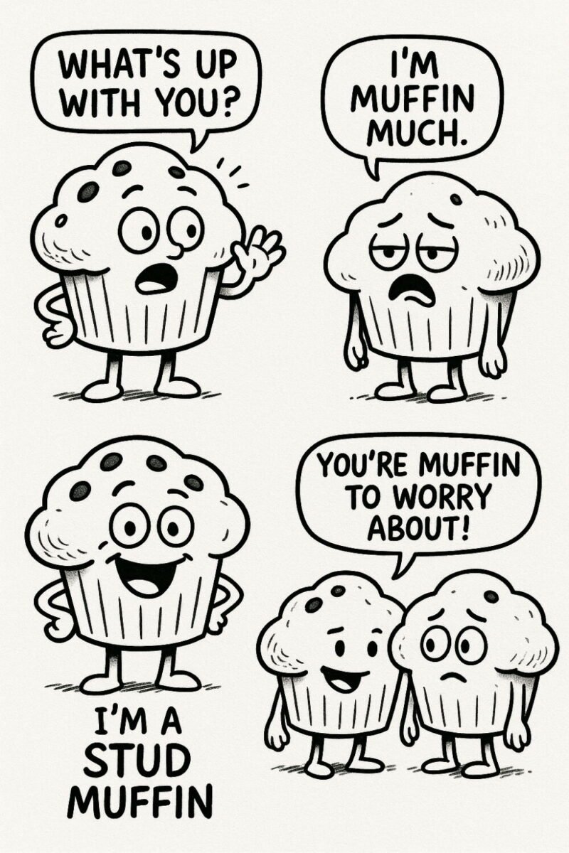 180+ Muffin Puns & Jokes to Sweeten Your Day - Bluenote Puns