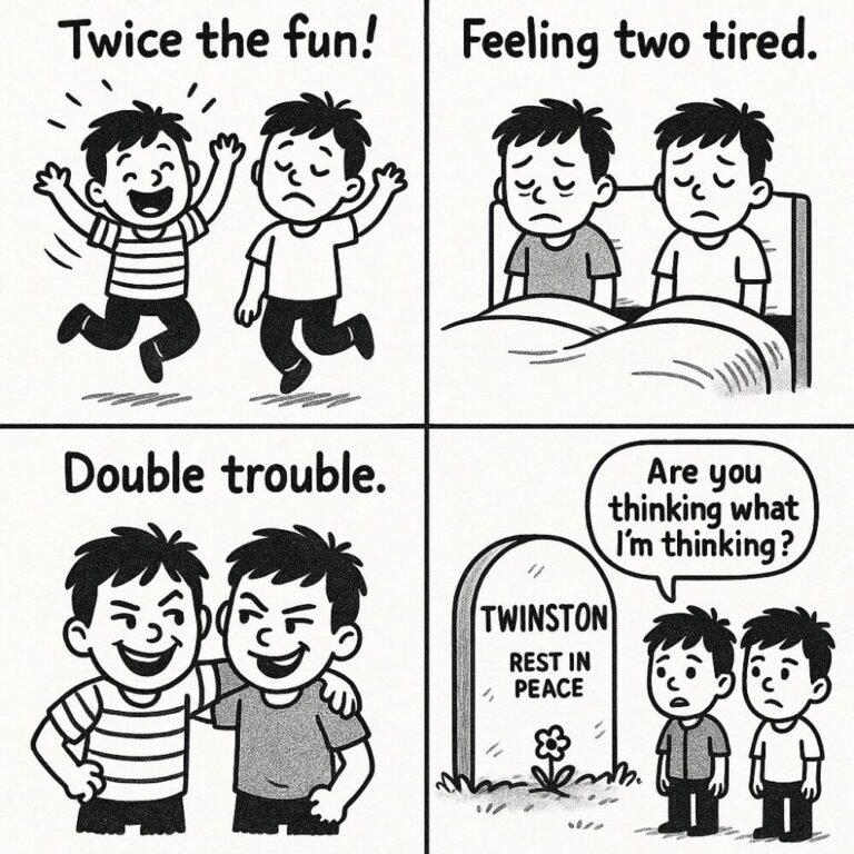 230+ Twin Puns and Jokes for Twice the Laughter - Bluenote Puns